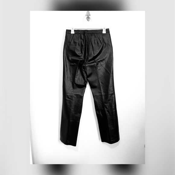 Chadwick’s | Pants & Jumpsuits | Chadwicks Genuine Black Leather Pants ...